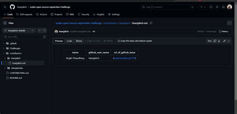 Challenge 1 Anjali Chaudhary · Issue 137 · Scaleracademyscaler Open