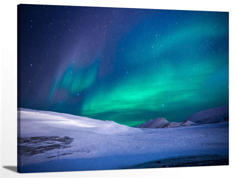 Northern Lights In Iceland Nature Landscape Aurora Photograph Etsy