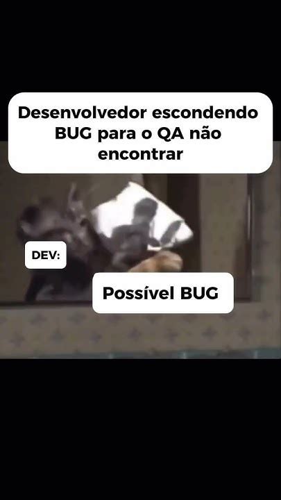 Escondendo Bug Do Qa Programação Coderingbr Coderingbrasil Memes