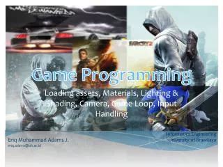 Ppt Game Programming Powerpoint Presentation Free Download Id