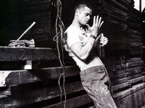 Красавец Бред Питт обои для рабочего стола картинки Красавец Бред Питт фотографии Красавец