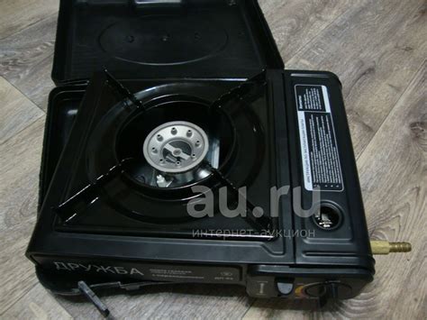 Плитка газовая плита с переходником на большой баллон — купить в Красноярске Состояние Новое