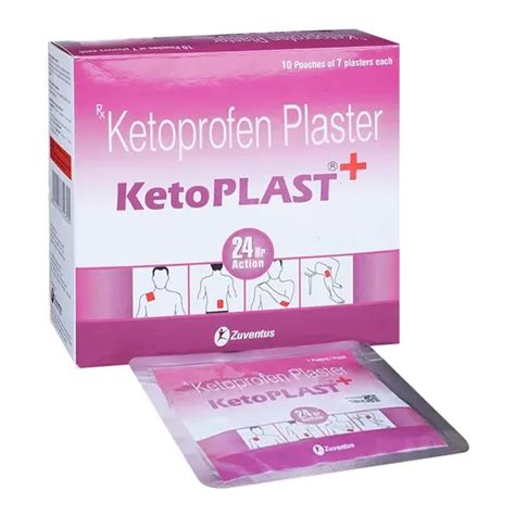 Ketoplast Plus Plaster Anti Inflammatory And Pain Relief