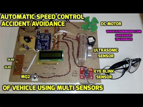 Automatic Speed Control And Accident Avoidance Of Vehicle Using Multi