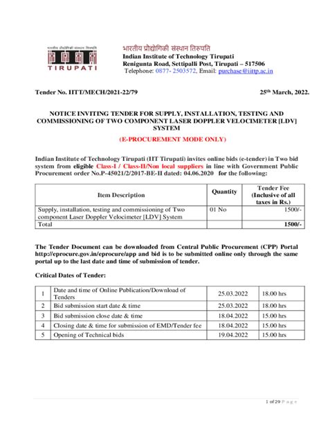 Fillable Online Commissioning Of Two Component Laser Doppler Velocimeter Ldv Fax Email Print