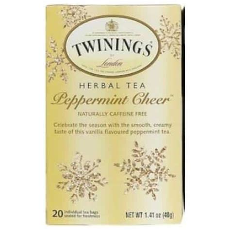 Twinings Peppermint Cheer Tea 20s Brits R Us