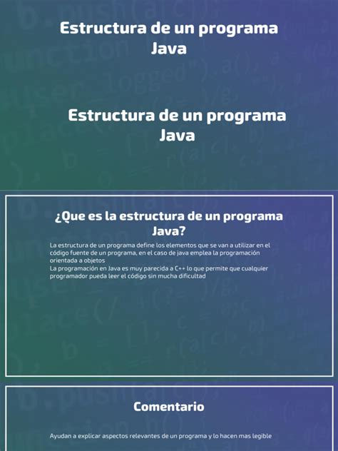 Estructura Java Pdf Java Lenguaje De Programación Tipo De Datos