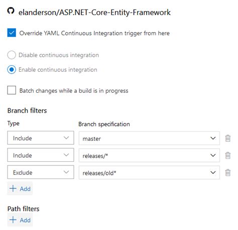 Github And Azure Pipelines Build Triggers Eric L Anderson