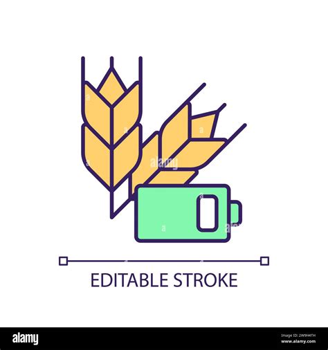 2d Editable Simple Thin Linear Resource Constraints Icon Stock Vector