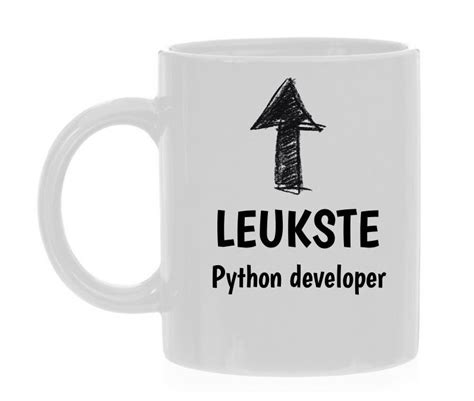 Mok Voor De Leukste Python Developer Goedkoop