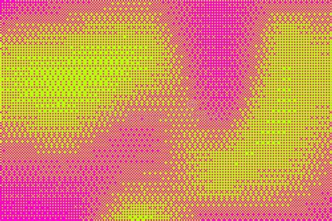 Pink Bitmap Background With Pixel Pattern Dotted Retro Game Pattern Gradient Stock Vector