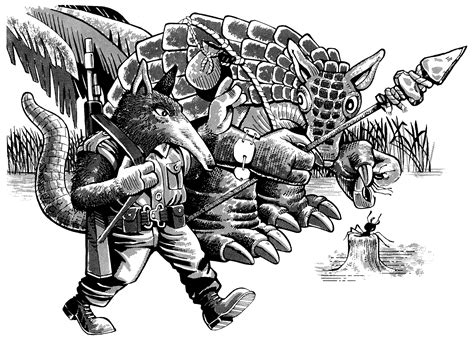 You Want One Theyre Really Good James Dombrowski Art From Mutants Of The Yucatan Erick