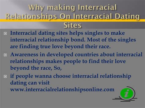 Ppt Interracial Dating Site Powerpoint Presentation Free Download