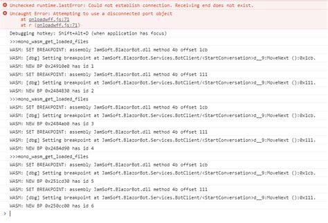 Blazor Debugging In Visual Studio Fails To Connect Issue Dotnet Aspnetcore GitHub