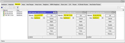 Setting Routing Ospf Multi Area Mikrotik Gns3 Lab47 Sys Opsid