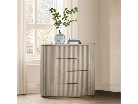 Acme Leanna Light Oak Chest Ornate Home