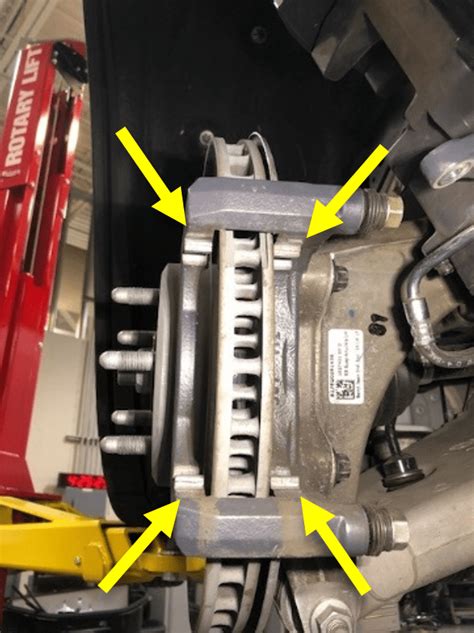Clean And Lubricate Brake Calipers Integrated Parking Brake
