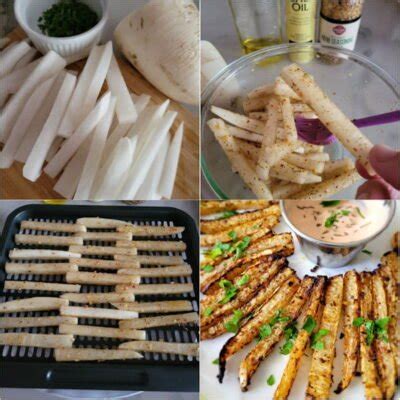 Air Fryer Daikon Fries Tasty Low Carb Snack Daily Yum