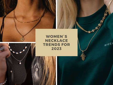 Womens Necklace Trends Upgrade Your Style In 2023 Dicci Dicci