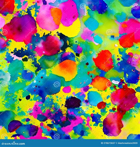 813 Abstract Watercolor Blobs A Vibrant And Dynamic Background Featuring Abstract Watercolor