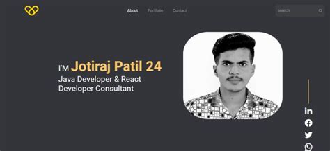 How To Elevate Your Career With Portfolio Website Jotiraj Patil Posted On The Topic Linkedin