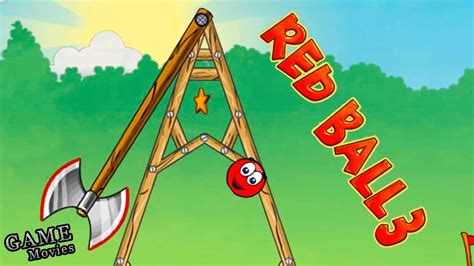 Красный Шарик Прохождение Приключения красного ШАРИКА мульт ИГРА Red Ball 3 Youtube
