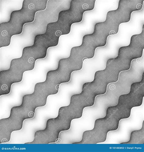 Raster Seamless Greyscale Texture Gradient Wavy Lines Pattern Subtle