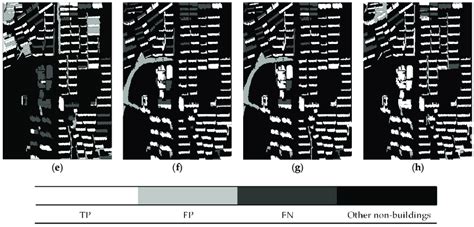 Building Detection Results Of Dataset 3 A Original Image B Download Scientific Diagram