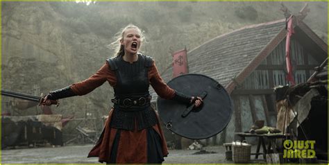 Leo Suter Goes Shirtless For Fight Scene In Vikings Valhalla Season