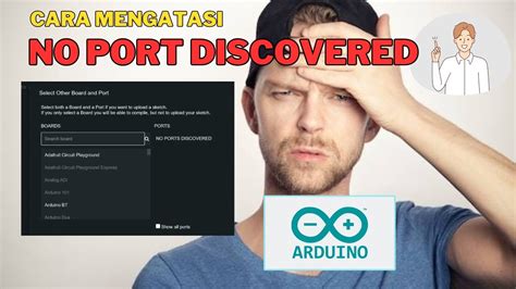 Cara Mengatasi No Port Discovered Pada Arduino Ide Untuk Esp32 Arduino