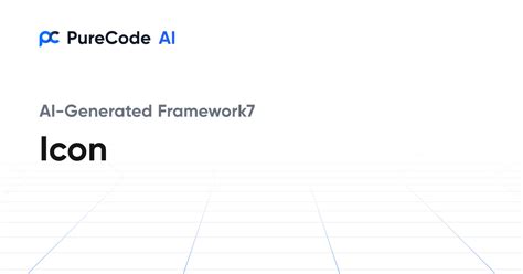 Build Great Framework7 Icon Components Faster Using Ai Tools