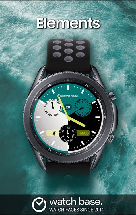 🌊⛰️🔥🌪️ Elements Watchface Tizen R Galaxywatchface