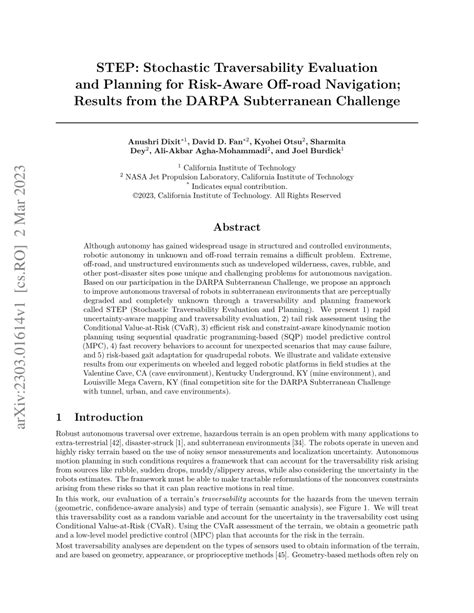 Pdf Step Stochastic Traversability Evaluation And Planning For Risk