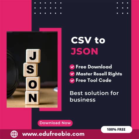 Doctor In Web Tools Csv To Json Converter Tool