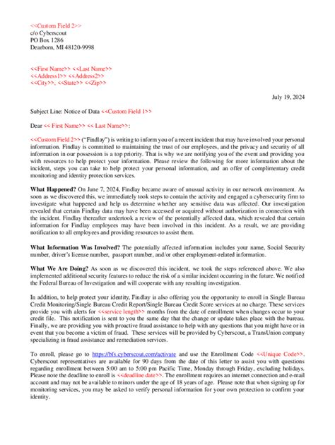 Fillable Online Customize Email Subjects For Event Notifications Fax Email Print Pdffiller