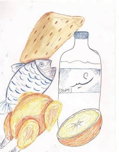 40 نقاشی روز جهانی غذا برای رنگ آمیزی کودکان در تمام سنین