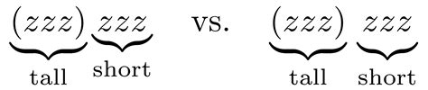 Vertical Alignment How To Align Text Under The Brackets TeX LaTeX Stack Exchange