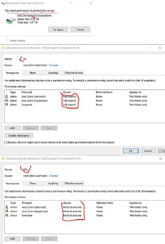 Solved Cannot Copy File To Networked Hard Drive Networking
