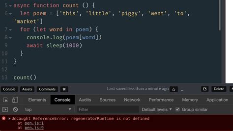 Using `async` In Pens Codepen Blog