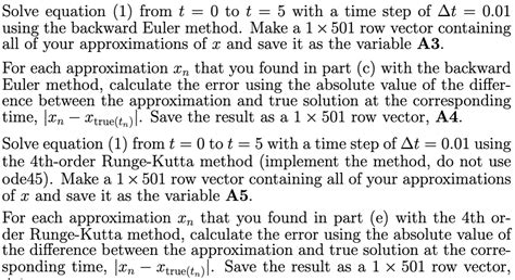 Solved Solve The Initial Value Problem IVP X T T X Chegg Com