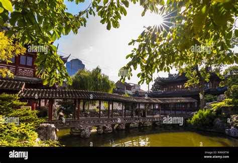 The Pavilion Of Listening To Billows In Yu Garden Shanghai China