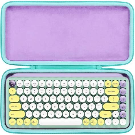 Coque Rigide Housse Pour Logitech Pop Keys Clavier Mécanique Sans Fil Boîte Seule Case Only