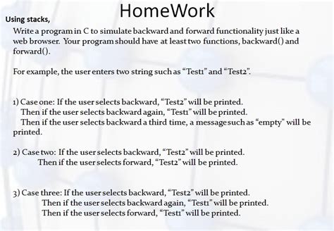 Solved Homework Using Stacks Write A Program In C To