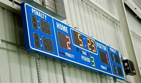 Ice Hockey Scoreboards Buyers Guide Sports Venue Calculator