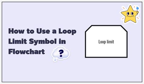 How To Use A Loop Limit Symbol In Flowchart