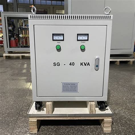 China Customized 3 Phase 415v To 220v Step Down Transformer 40kva