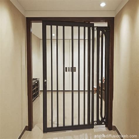 Boxed Complex With Exit Gates And Interconnected Rooms Stable Diffusion Online