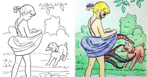 Adults Who Turned Coloring Books Into Nsfw Masterpieces