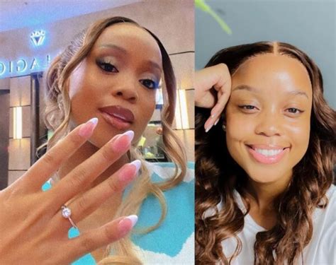 Ntando Duma Finally Off The Market As She Flaunts Engagement Ring Photos