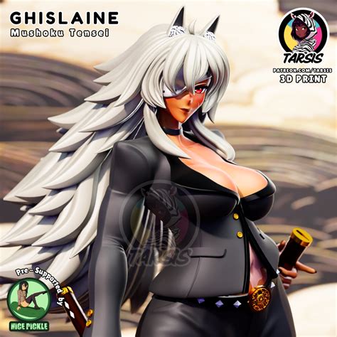 ⚔️ Ghislaine Mushoku Tensei・ 3d File For 3d Printing・cults